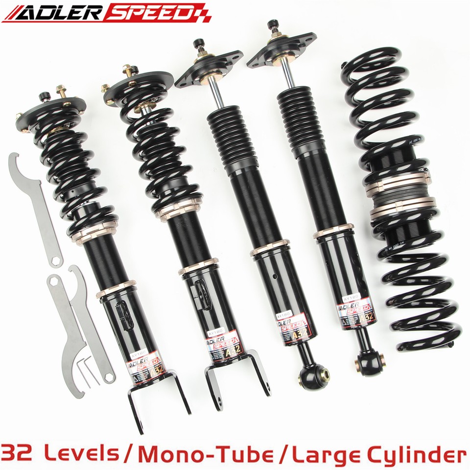 32 Way Damping Coilovers Lowering Suspension Kit For Dodge Charger RWD ...