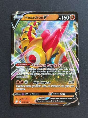 Pokemon Card - Hexadron V - 110/192 - New - FR | eBay Australia