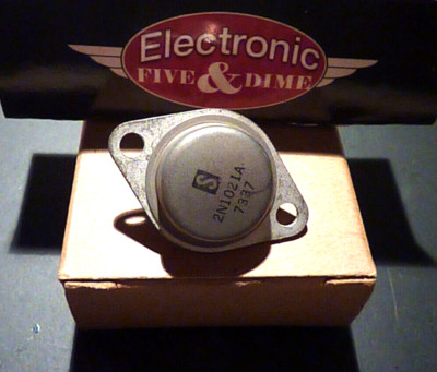 2N1021A Signetics PNP Transistor Audio Power Amplifier, High Current ...