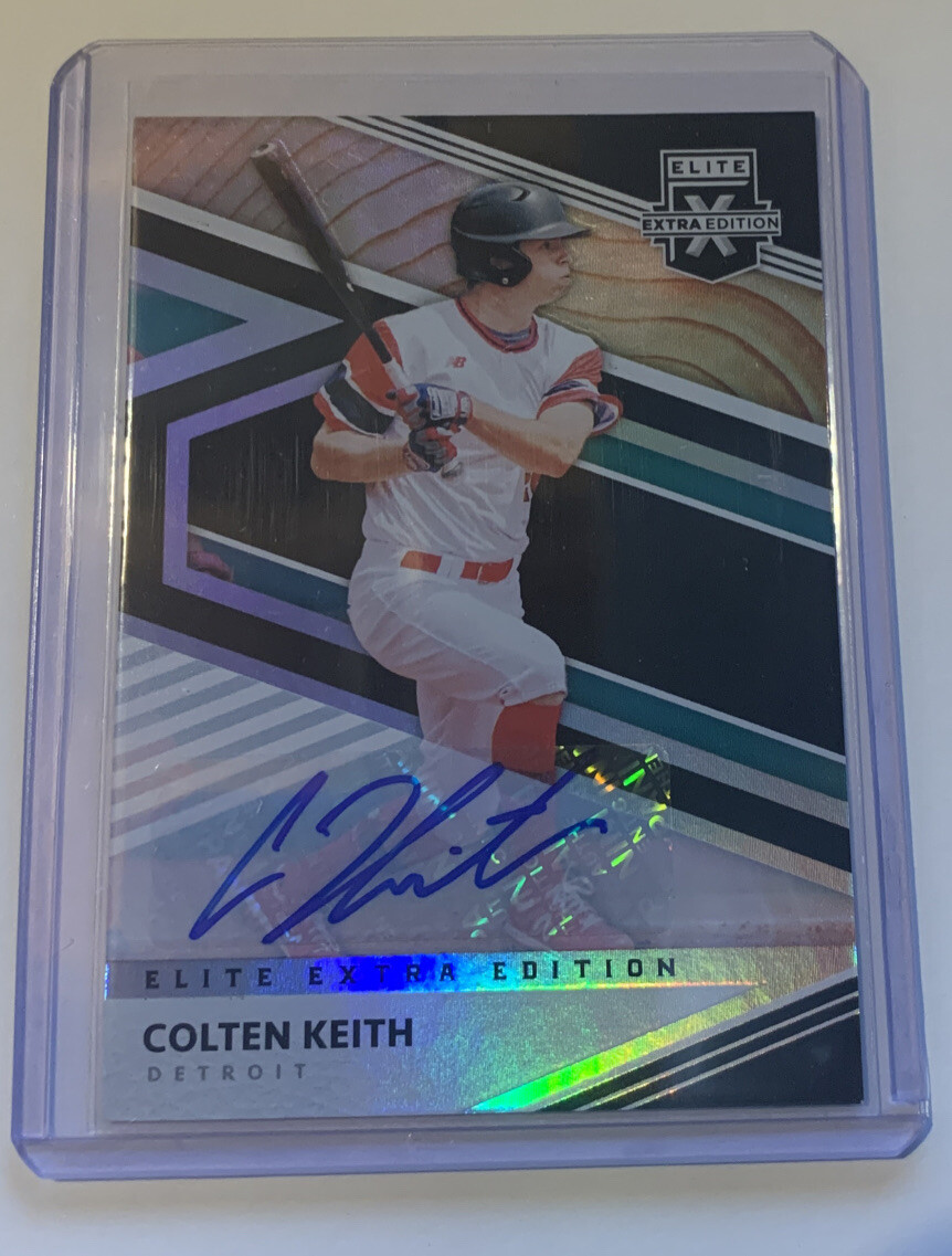 2020+Panini+Elite+Extra+Edition+-+Signatures+%23139+Colten+Keith+%28AU ...