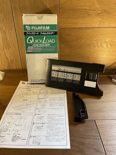 *Almost Unused in Box* Fujifilm Fuji Quick Load Film Holder from JAPAN ...