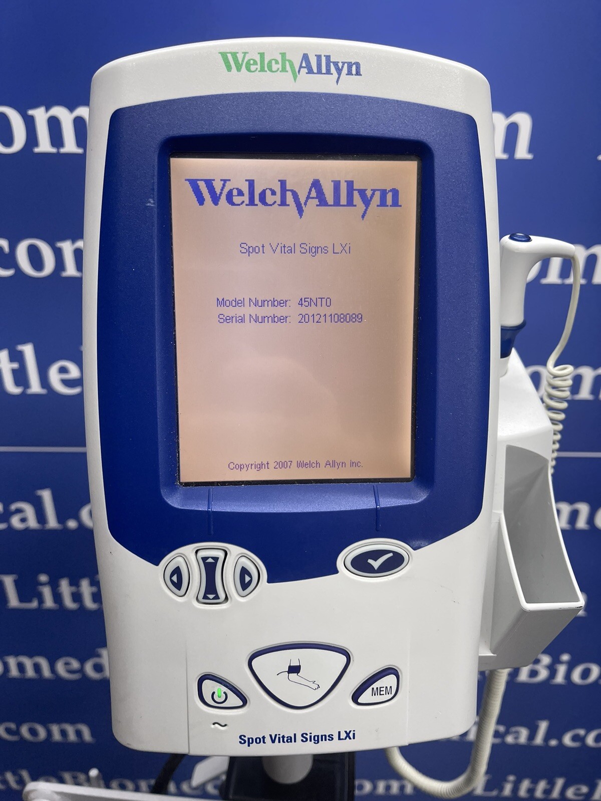 Welch Allyn 45NTO Patient Monitor for sale online | eBay