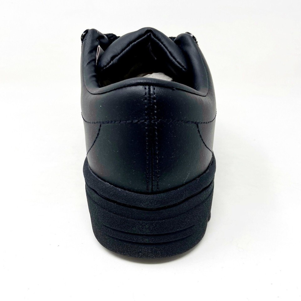 K-Swiss North Classic Triple Black Mens Athletic Casual Sneakers 06382 ...