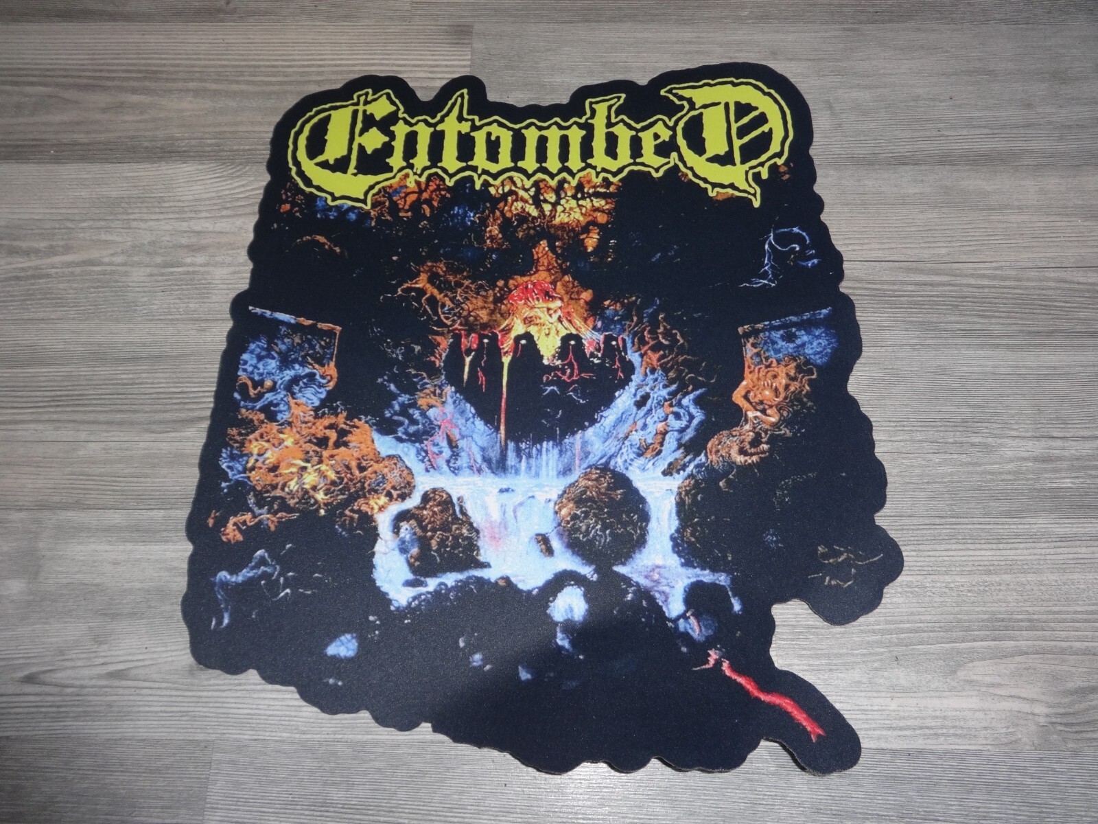 Entombed Patch Backpatch Back Patch Laser Cut Death Metal Dismember Demilich | eBay