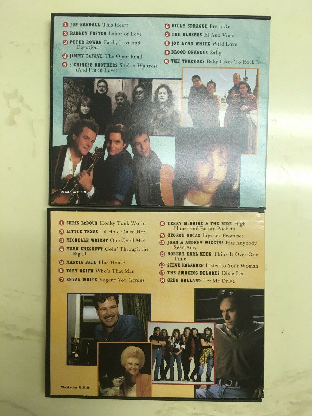 1994 & 1995 Country CD Lot Of 10 Used CDs , 1 New CD (New Country ...