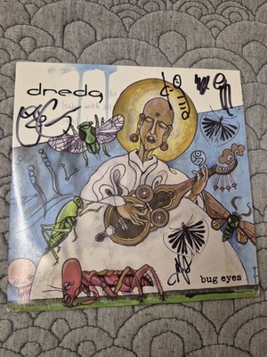 Dredg Bug Eyes 7 Signed Vinyl EP 7 Inch Autographed Interscope Records ...