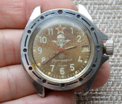 Watch USSR Commander Military Soviet Komandirskie Vostok Wostok Rare ...