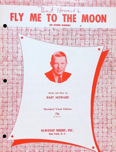 Fly Me To The Moon In Other Words Sheet Music Bart Howard Jazz Standard 1954 | eBay
