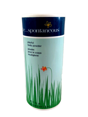 AVON Be ... Spontaneous Body Talc Powder 1.4 oz | eBay