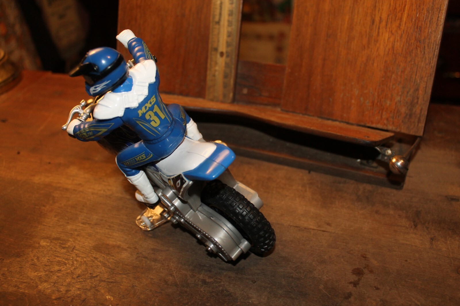Tyco Radio Control Motorcycle Dirtbike Motocross UNTESTED as is NO ...