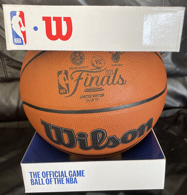 2023 NBA Finals Official NBA Game Ball Denver Nuggets Limited Edition ...
