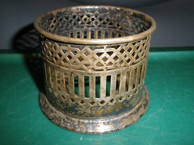 Vtg Bernard Rice’s & Sons Silverplate Candle Holder - Apollo EPNS ...