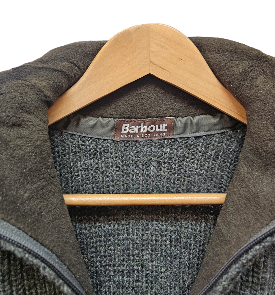 Vintage Barbour Sweater Men's D1025 Pure New Wool Made In Scotland ...