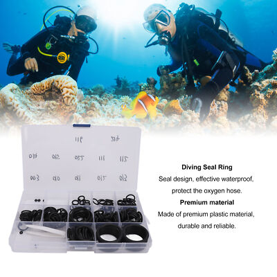 170pcs Diving O Rings Effective Sealing Practical Scuba O Ring Kit | eBay