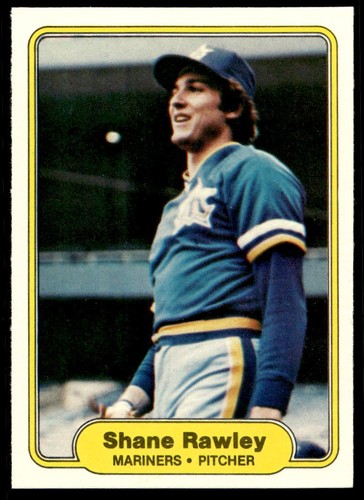 1982 Fleer 517 Shane Rawley Seattle Mariners Baseball Card | eBay