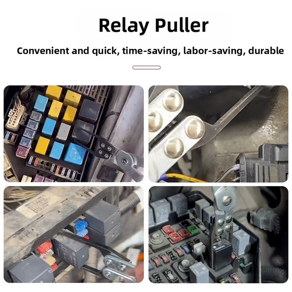 Relay Removal Pliers Fuse Extractor Electrical Troubleshooting Heat ...