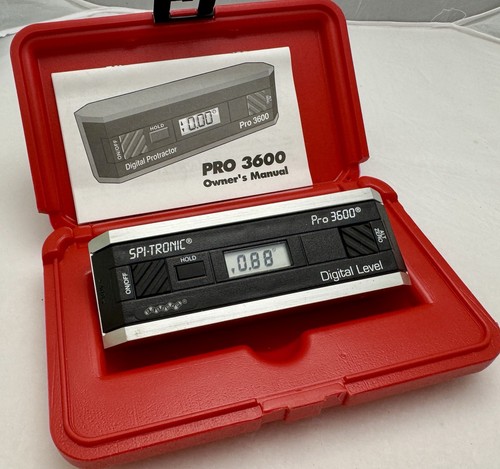 SPI-Tronic Pro 360 Digital Protractor Digital Level | eBay