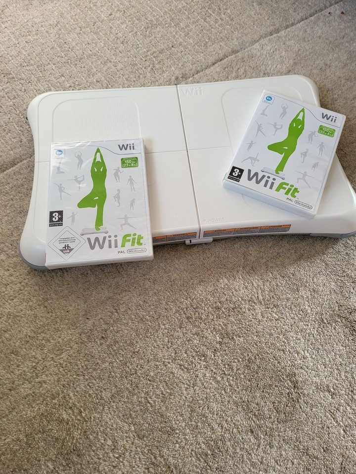 wii fit balance board and two games (one unopened) | eBay UK