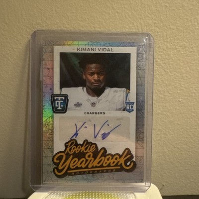 2024 Panini Totally Certified Kimani Vidal Rookie Yearbook Auto ...