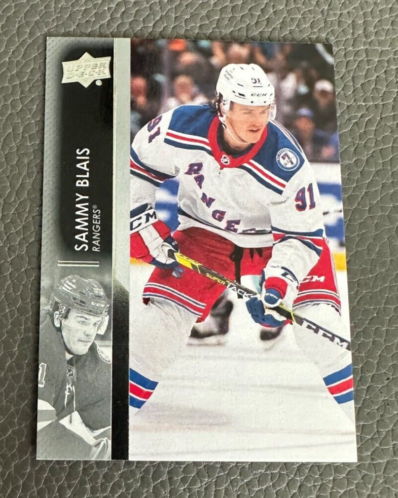2021-22 Upper Deck Hockey #601 Sammy Blais NY Rangers | eBay