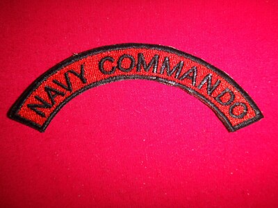 Vietnam War Arc US NAVY COMMANDO UNIT Patch | eBay