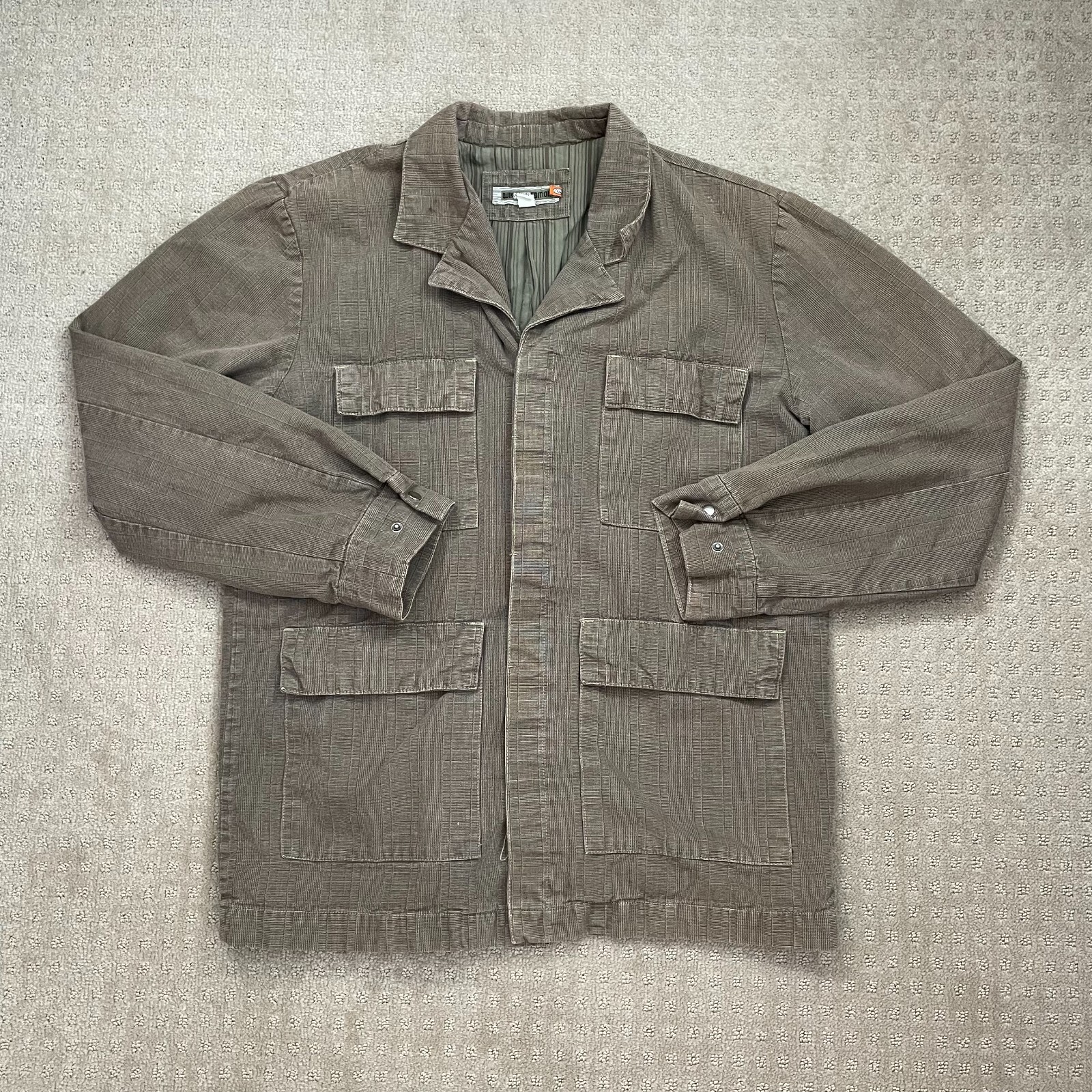Quicksilver Coat Barn Chore Jacket Men Medium Brown B… - Gem