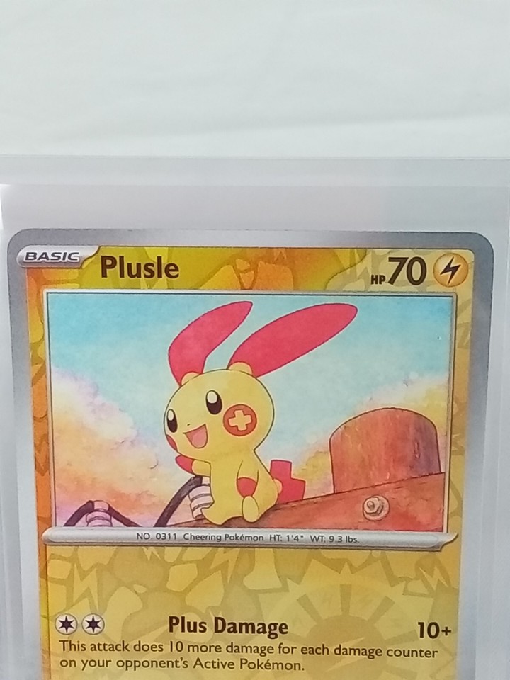 Plusle Hp 70 Reverse Holo #60 Pokémon Card 2023 | eBay