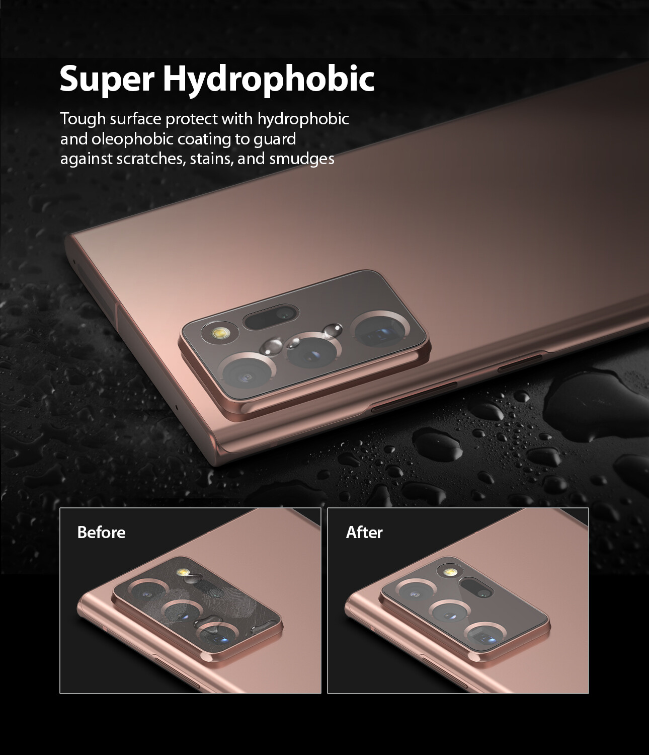 For Galaxy Note 20 / Note 20 Ultra Camera Lens Screen Protector Ringke ...