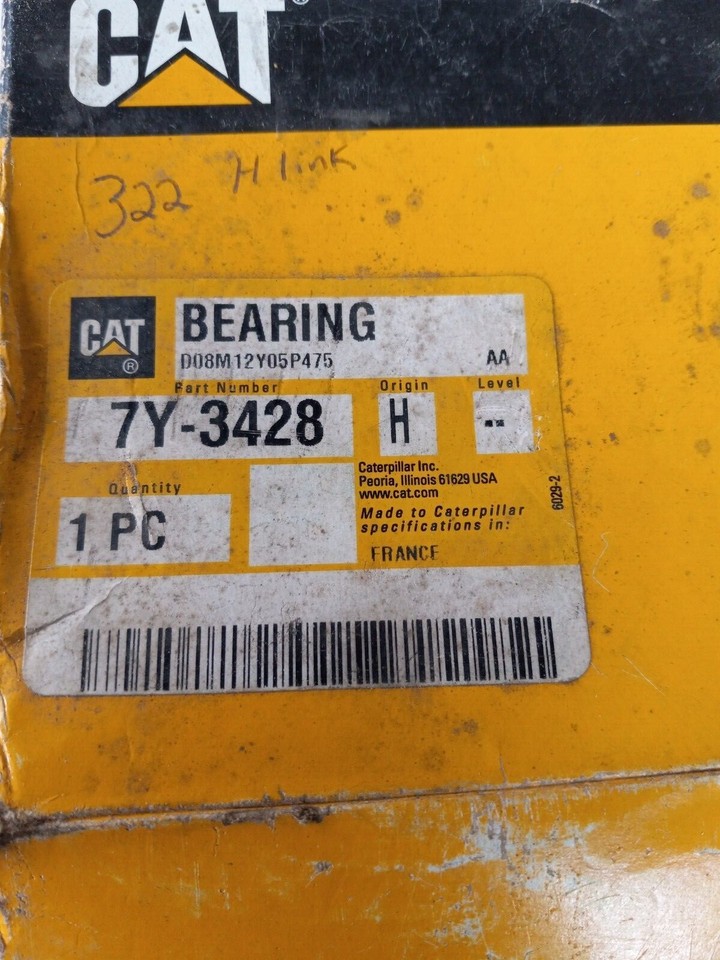 CAT 7Y-3428: SLEEVE BEARING (BUSHING) | eBay