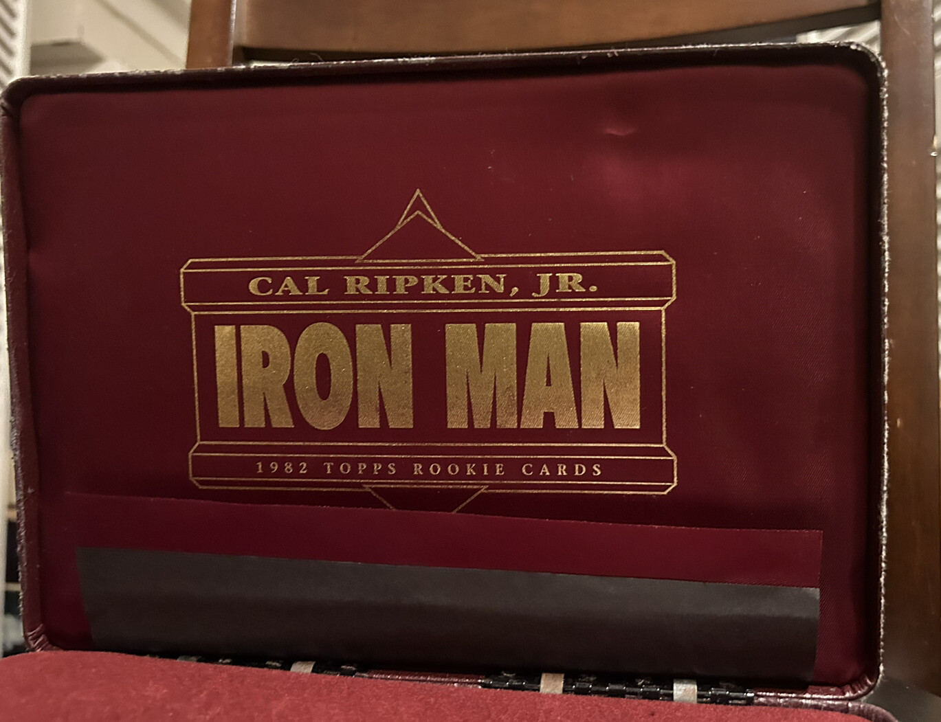 CAL RIPKEN JR. ROOKIE 2 CARD METAL REPRINT SET IN BOX DISPLAY NUMBERED ...