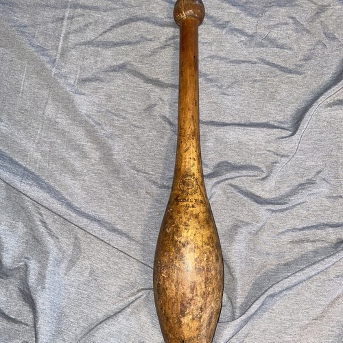 VINTAGE SPALDING MODEL B.S. 1 POUND WOODEN JUGGLING PIN 16 Inches | eBay
