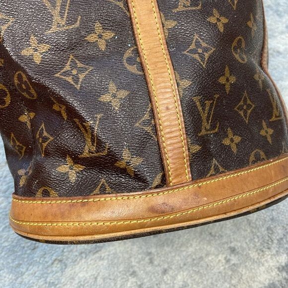 Vintage Louis Vuitton Monogram Bucket GM Bag Tote Classic Timeless | eBay