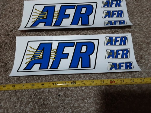 Lot of 2 AFR Cylinder Heads Racing Decals Stickers Street Outlaw NHRA ...