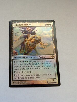 Celestial Archon Theros Foil MTG NM | eBay