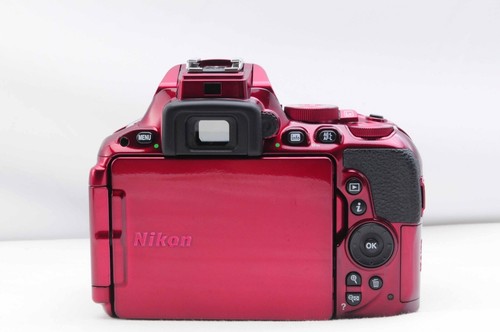 Nikon D D5500 24.2MP Digital SLR Camera - Red (Body Only) for sale ...