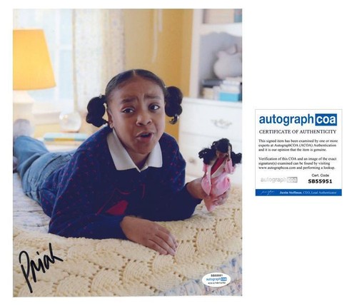 Priah Ferguson "Stranger Things" AUTOGRAPH Signed 'Erica' 8x10 Photo ...