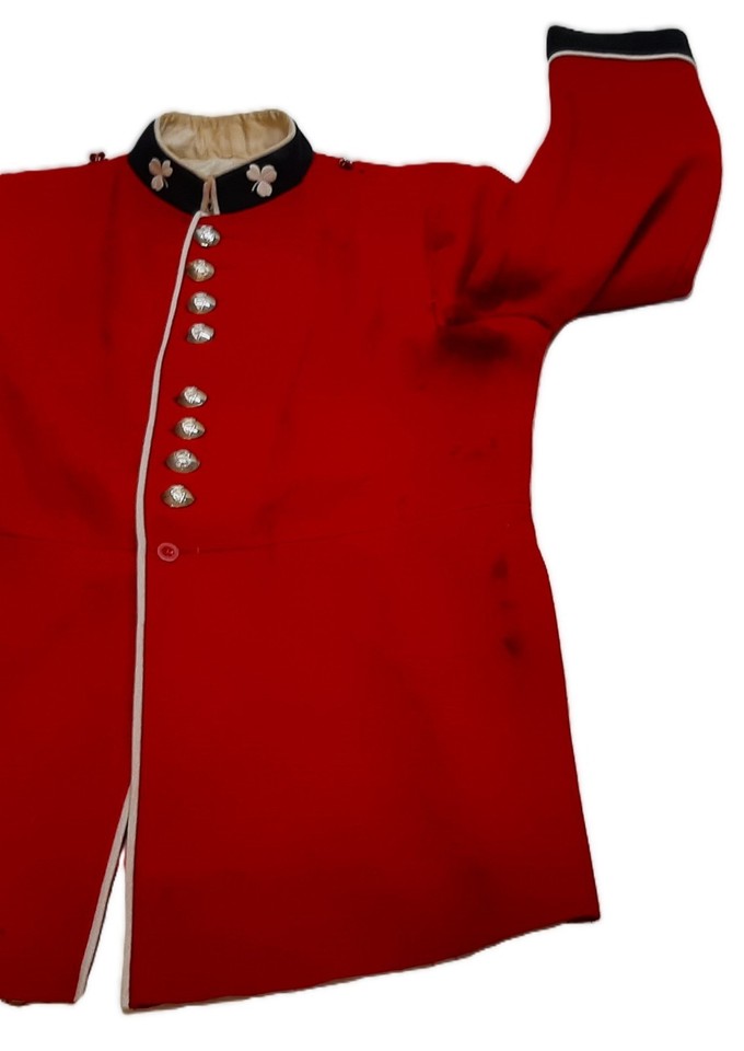 Irish Guards Tunic British Army Uniform Royal Foot Guards Red Jacket ...