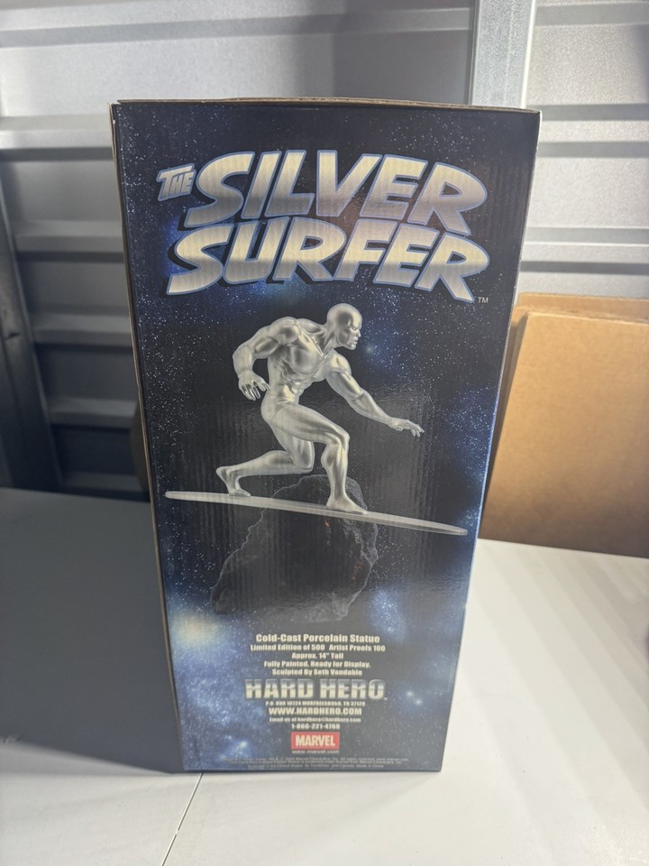 SILVER SURFER Statue HARD HERO MARVEL ( SEE DESCRIPTION :). | eBay