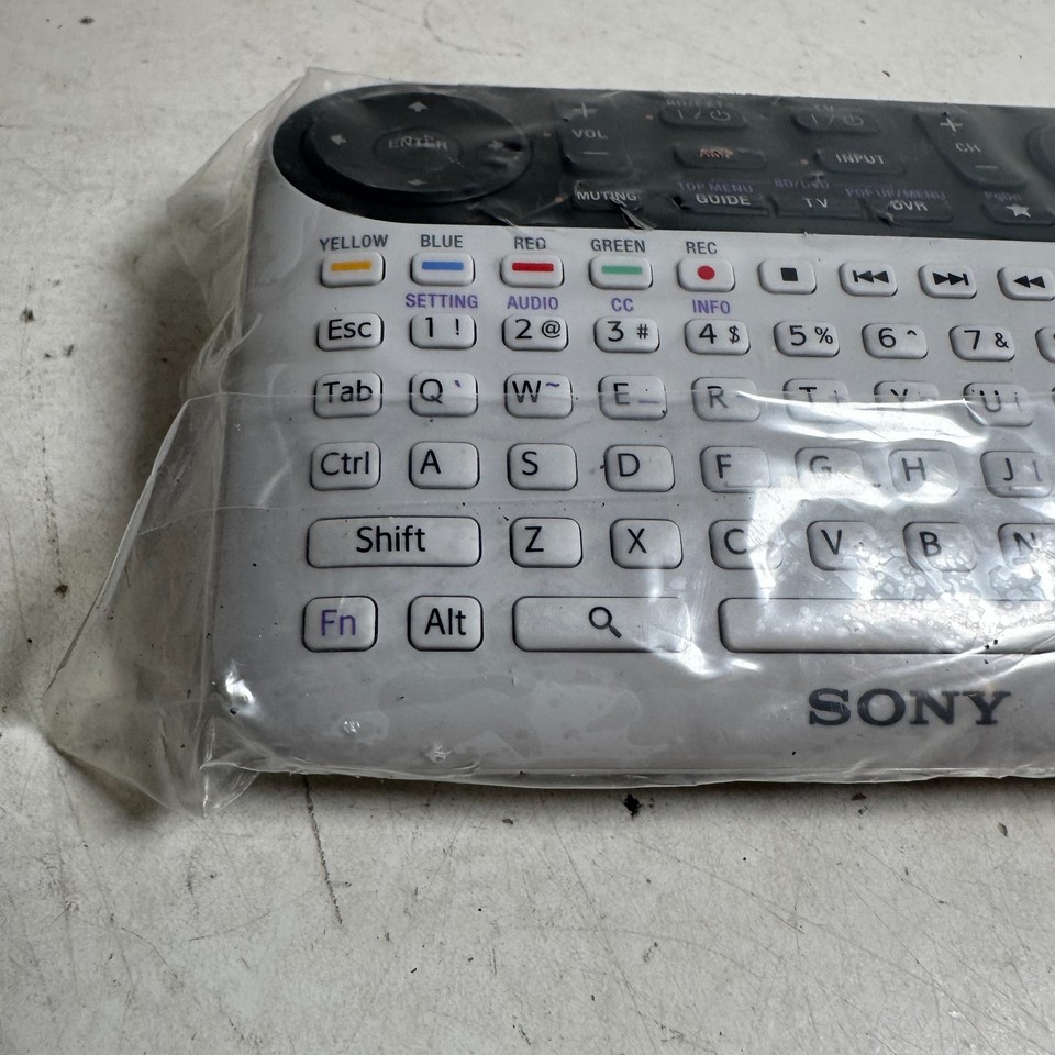 Sony NSG-MR1 White Handheld Wireless Ergonomic Remote Control for ...