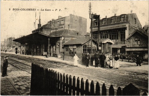 CPA Bois Colombes La Gare FRANCE (1372479) | eBay