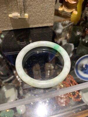 ANTIQUE CHINESE UNDYED APPLE BROWN JADEITE JADE BANGLE | eBay