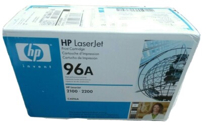New GENUINE HP 96A Black TONER LASER JET CARTRIDGE C4096A | eBay
