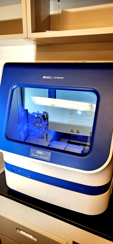 AB Hitachi 3500xL Genetic Analyzer w/ GeneMapper 5, PC &Licenses (Parts ...