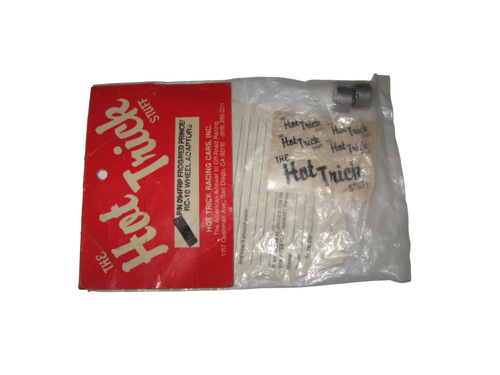 RC Hot Trick FRP Frog Red Prince AE RC10 Wheel Adapters Alum (2) 094 | eBay