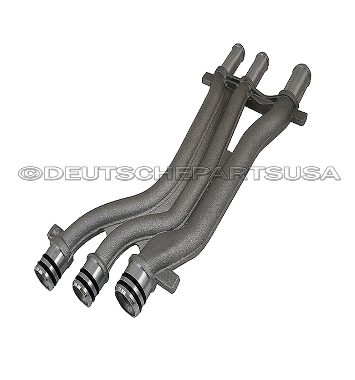 Porsche CAYENNE 4.5 V8 Engine Coolant Heater 3 Triple Way Pipe Tube ...