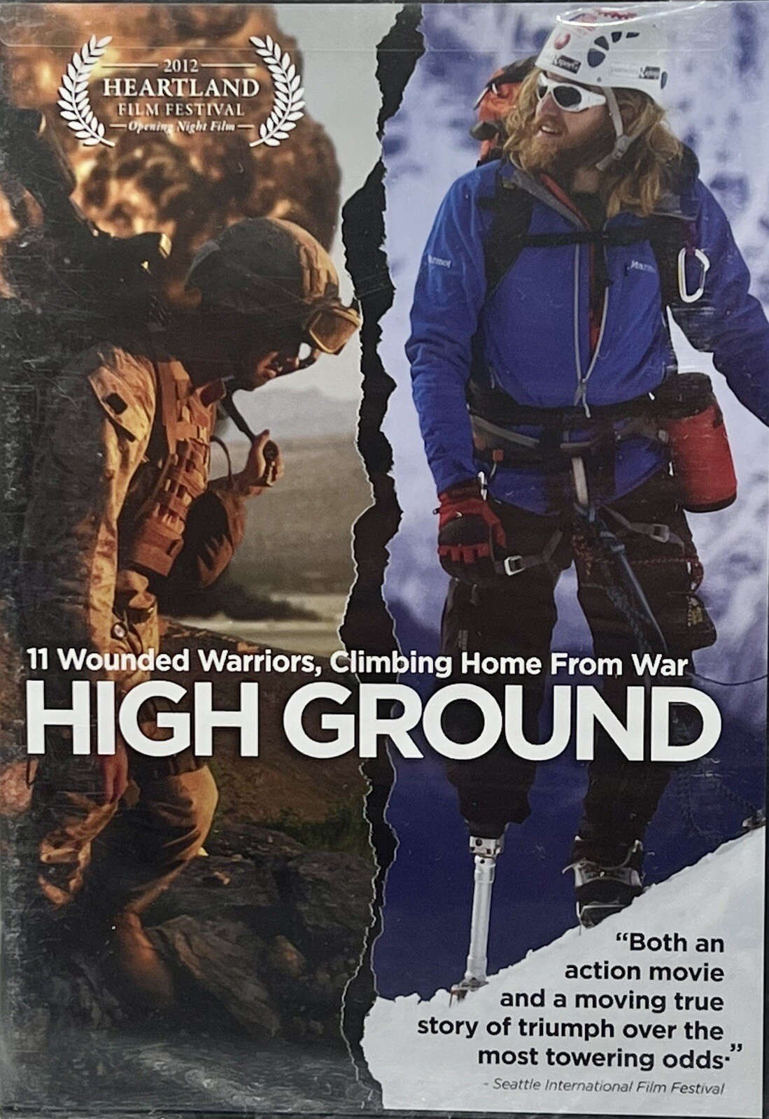High Ground: 11 Warriors, Climbing Home From War - DVD - Steve Baskis ...