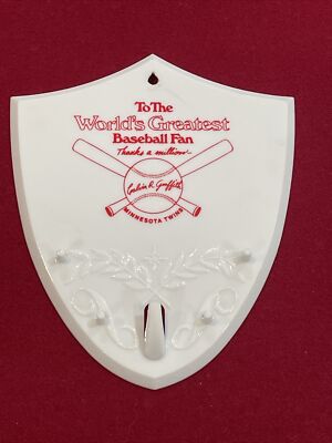 VINTAGE & RARE 1960's Minnesota Twins SGA Keyring Plaque, Calvin ...