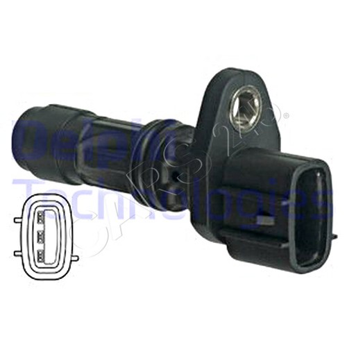 DELPHI Crankshaft Pulse Sensor For NISSAN Almera II Hatchback Tino ...