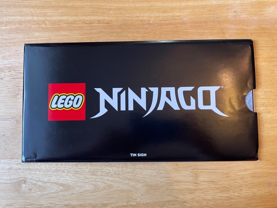 Lego Ninjago VIP Collectible Tin Sign (Ships Immediately) | eBay