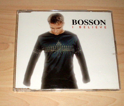 CD Maxi-Single - Bosson - I Believe | eBay.de